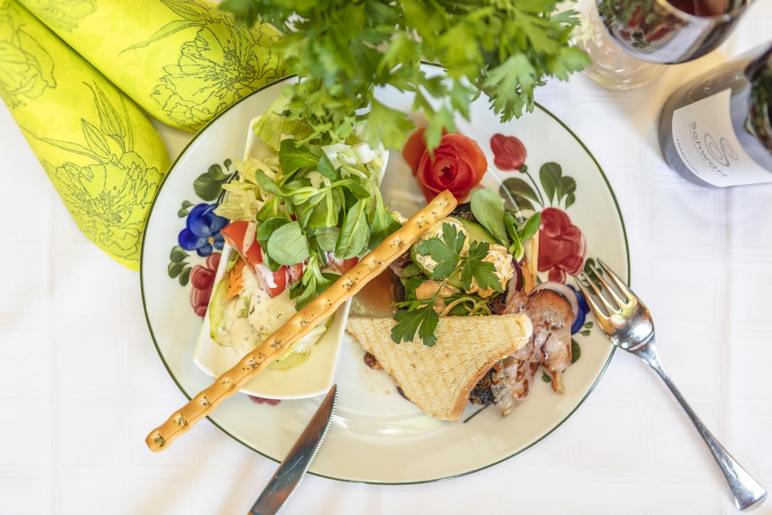 Hotellrestaurang Stubachhof i Uttendorf i Salzburgs Pinzgau